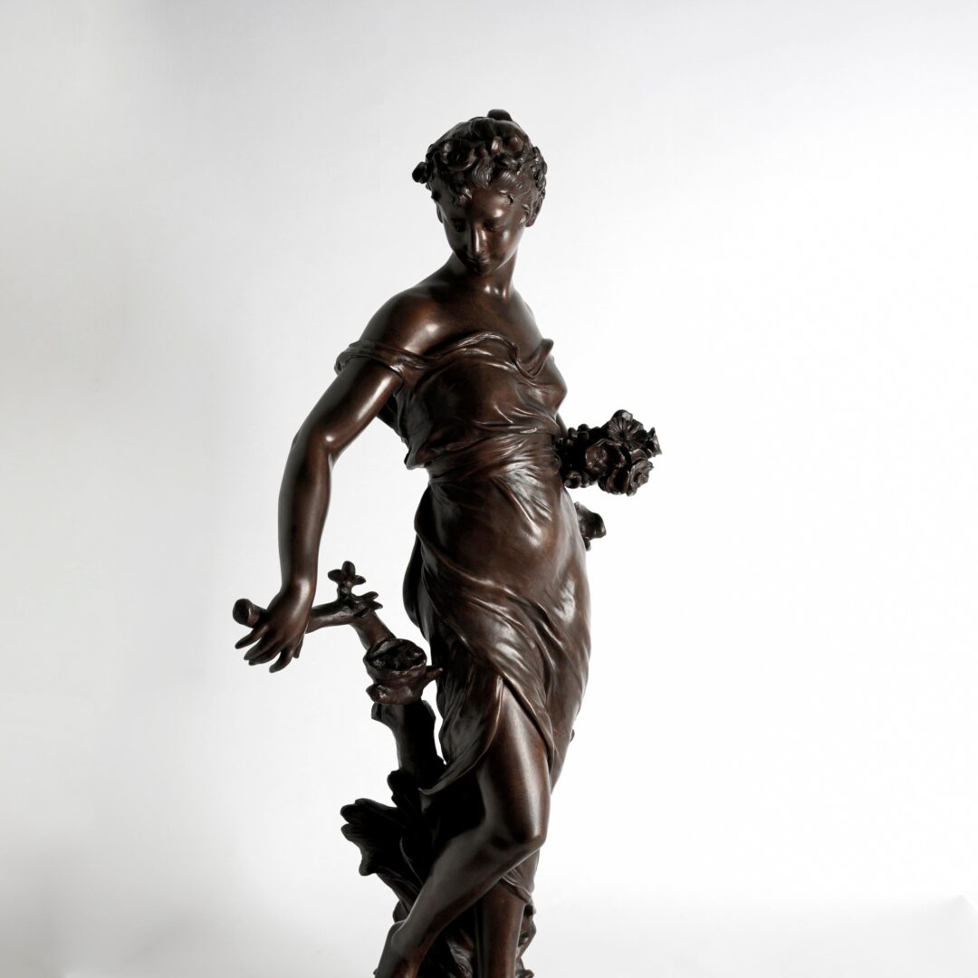 法國銅雕-花樣年華 - ANNSONS 安森國際歐洲古董