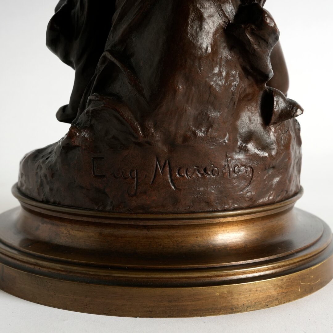 法國銅雕-花樣年華 - ANNSONS 安森國際歐洲古董